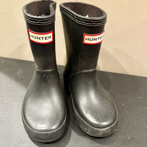 Hunter | Shoes | Hunter Kids Black Rain Boots Toddler 6 | Poshmark